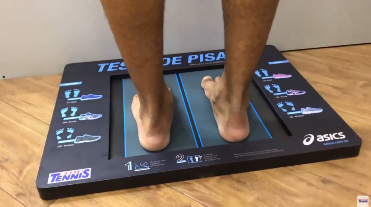 Teste da Pisada World Tennis – World Tennis