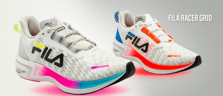 Fila Racer Grid, o tênis de corrida com placa e responsividade – World ...