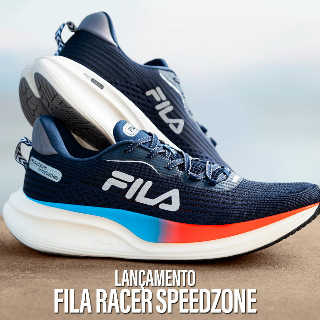 Fila Racer Speedzone, chega para atender todos os tipos de corredores ...