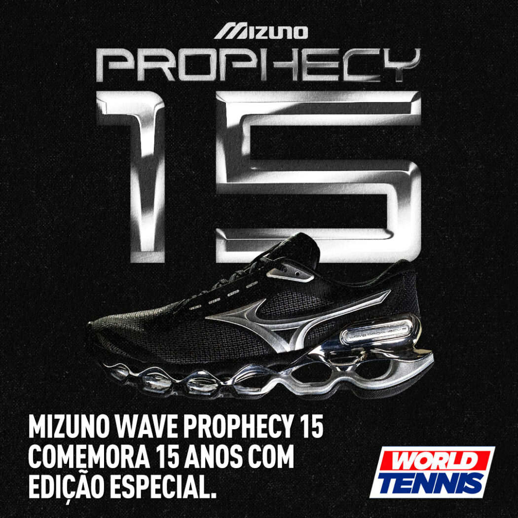 Mizuno Wave Prophecy 15 comemora 15 anos com edição especial – World Tennis